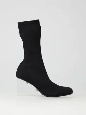 Alexander McQueen Ankle Boot In Stretch Knit