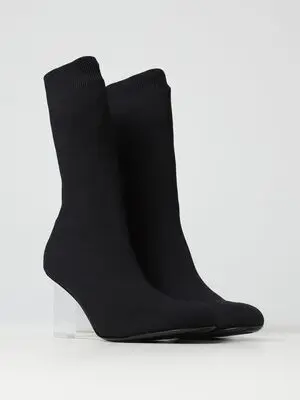 Alexander McQueen Ankle Boot In Stretch Knit