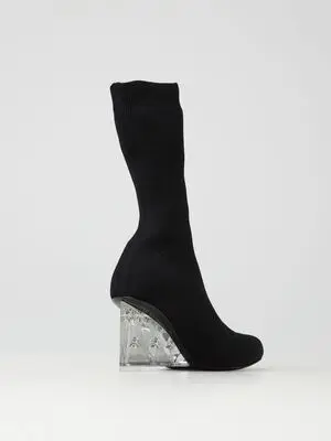 Alexander McQueen Ankle Boot In Stretch Knit