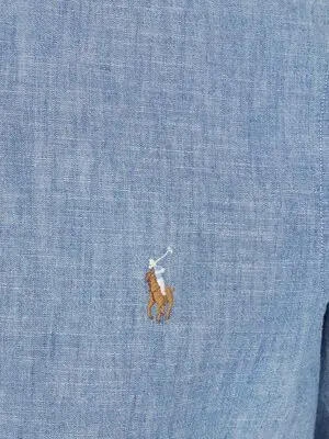 Polo Ralph Lauren Classic Linen Shirt - Blue