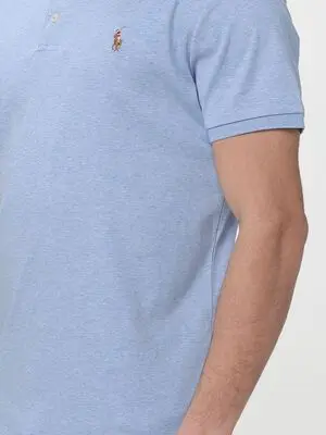 Polo Ralph Lauren Cotton Polo Shirt With Logo - Gnawed Blue