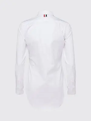 Thom Browne Cotton Poplin Shirt - White