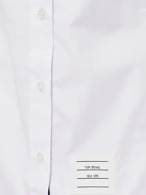 Thom Browne Cotton Poplin Shirt - White