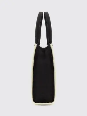 Marc Jacobs The Tote Bag N Canvas With Jacquard Logo - Black