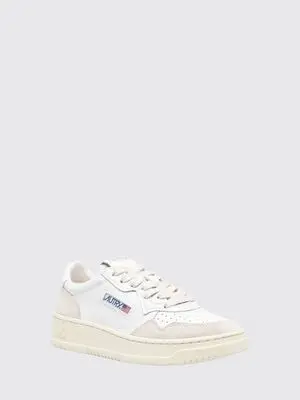 AUTRY Medalist Low Leather Sneakers - Natural
