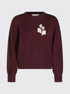 Isabel Marant Étoile Crew Neck Pullover - Burgundy