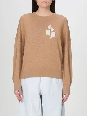 Isabel Marant Étoile Pullover With Graphic Detail - Camel