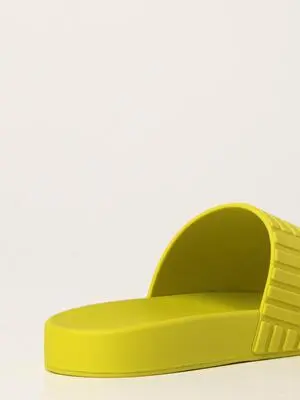 Bottega Veneta Rubber Slides - Yellow