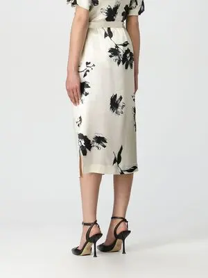 Calvin Klein Printed Midi Skirt