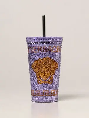 Versace Travel Mug With Medusa - Lilac