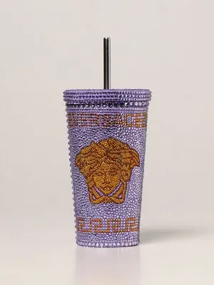 Versace Travel Mug With Medusa - Lilac