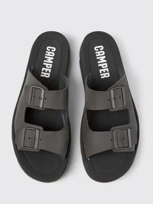 Camper Oruga Leather Sandals - Brown