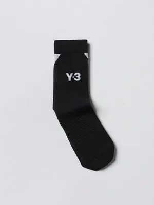 Y3 Ribbed Socks - Black