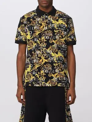 Versace Patchwork Polos For Men