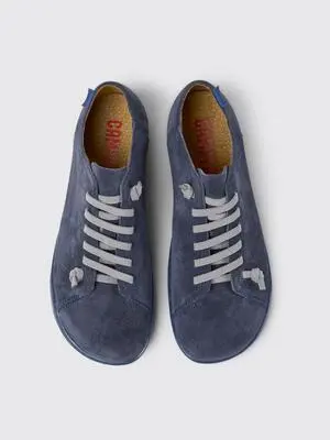 Camper Peu Suede Lace-up Sneakers - Blue
