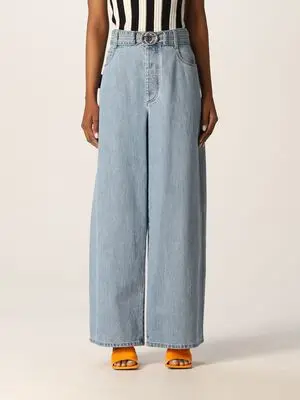 Bottega Veneta Wide Leg Jeans