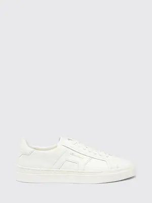Santoni Leather Sneakers - White
