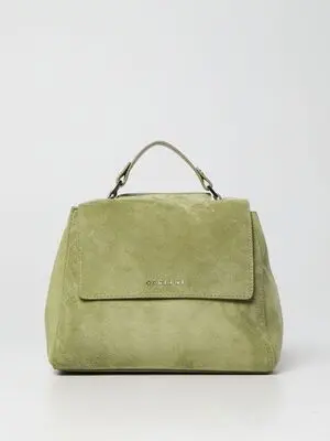 ORTIGNI Sveva Naif Suede Bag