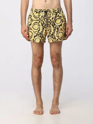 Versace Versace Printed Swim Shorts Multicolor