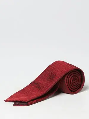 Emporio Armani Emporio Armani Silk Neck Tie Burgundy