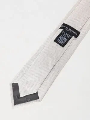 Emporio Armani Silk Neck Tie - Yellow Cream