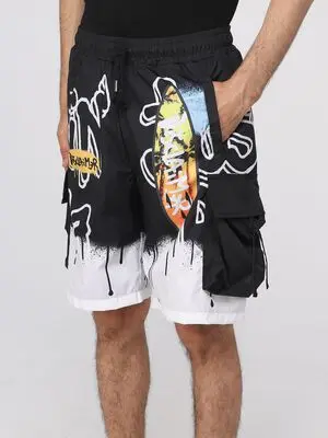 DISCLAIMER Printed Shorts