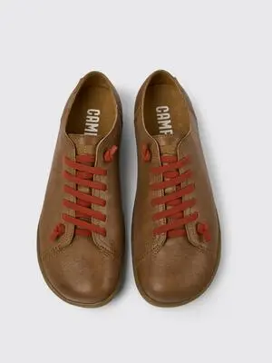Camper Peu Rambla Sneakers In Calfskin - Brown