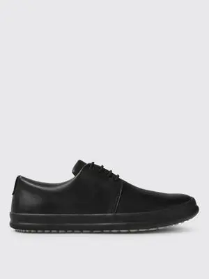 Camper Chasis Calfskin Derby Shoes - Black