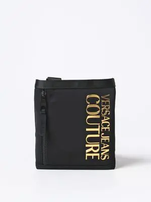 Versace Nylon Crossbody Bag - Black