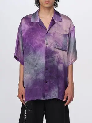 MSGM Shirt In Viscose - Multicolor