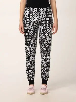 Kenzo All-over Logo Jogger Pants