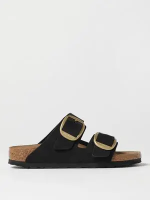BIRKENSTOCK Heeled Sandals With Buckle Detail - Black