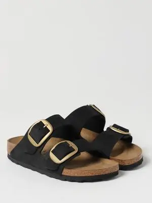BIRKENSTOCK Heeled Sandals With Buckle Detail - Black