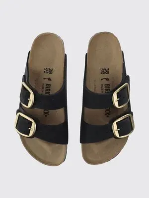 BIRKENSTOCK Heeled Sandals With Buckle Detail - Black