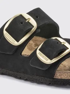 BIRKENSTOCK Heeled Sandals With Buckle Detail - Black