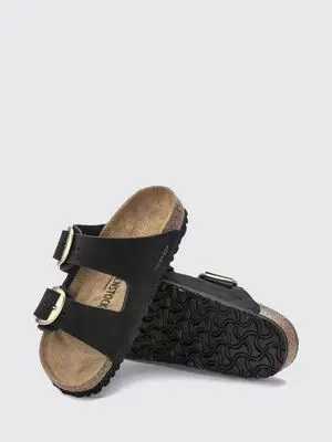 BIRKENSTOCK Heeled Sandals With Buckle Detail - Black