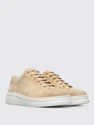 Camper Runner Up Sneakers In Nubuck - Beige