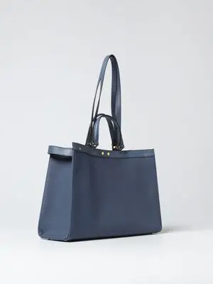 Fendi X-tote Bag In Canvas With Thread-embroidered Ff Monogram