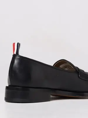 Thom Browne Leather Moccasins - Black
