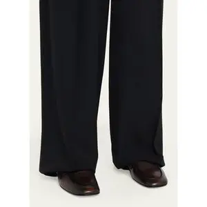 Dries Van Noten Leather Penny Loafers