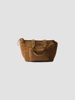 Prada Re-nylon Baby Bag - Brown