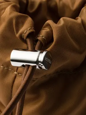 Prada Re-nylon Baby Bag - Brown