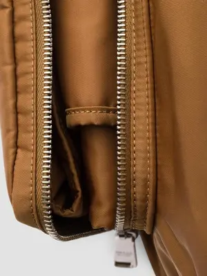 Prada Re-nylon Baby Bag - Brown