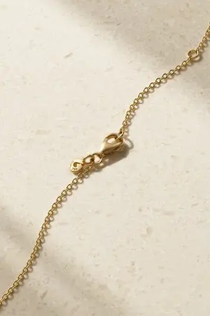 OLE LYNGGAARD COPENHAGEN Acorn Rose Quartz Necklace