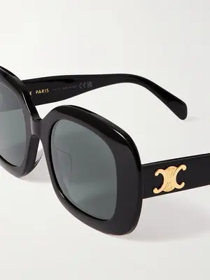Celine Triomphe Sunglasses - Black