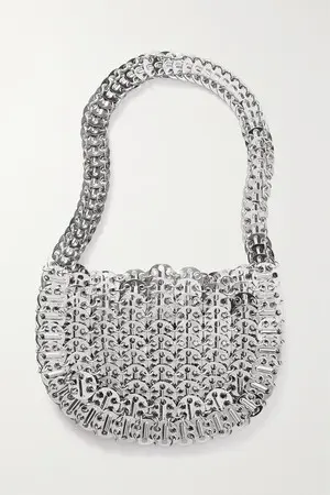 Rabanne Silver Shoulder Bags