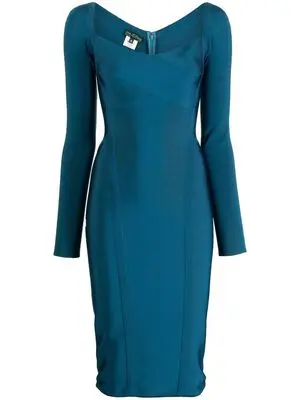 HERVE L. LEROUX Bandage Pencil Dress
