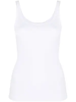 Dolce & Gabbana Cotton Tank Top - White