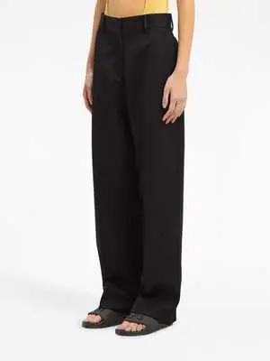 Palm Angels High-rise Straight-leg Trousers