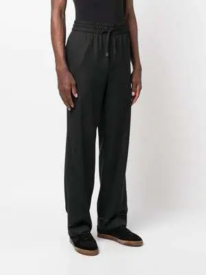Brioni Drawstring-waist Wool Trousers
